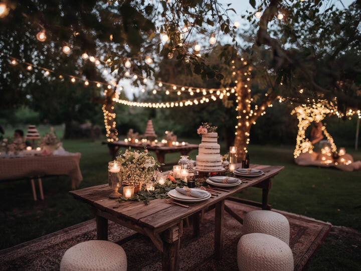 10 déco naturelle, vintage|mariage bohème chic - ABC Salles
