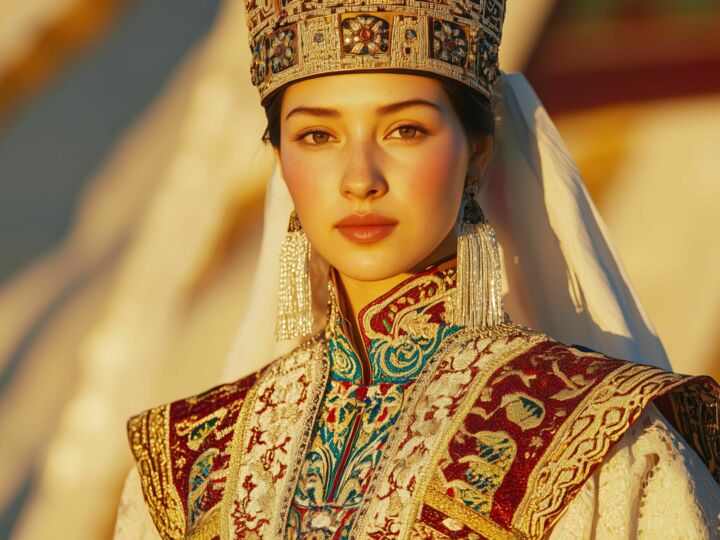 La tenue traditionnelle et historique de la mariée iranienne - ABC Salles